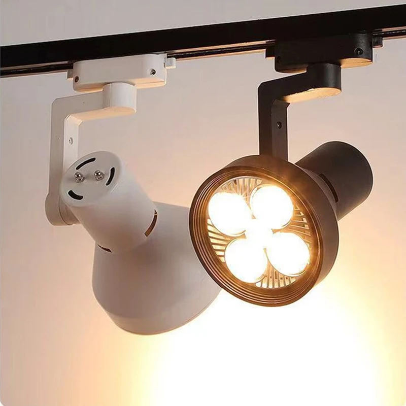 2pcs-Par30-LED-Track-Light-220V-Spotlights-Cob-Ceiling-Spot-Track-Rail ...