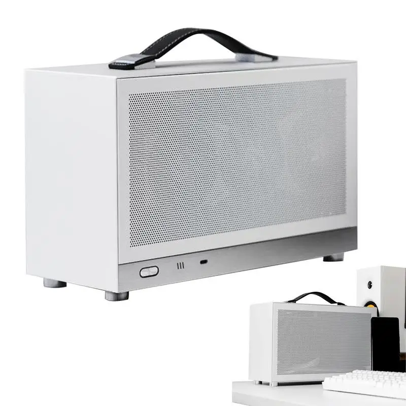 Computer Host Case Ultra Small Mini Portable ITX Chassis Easy To Use PC ...