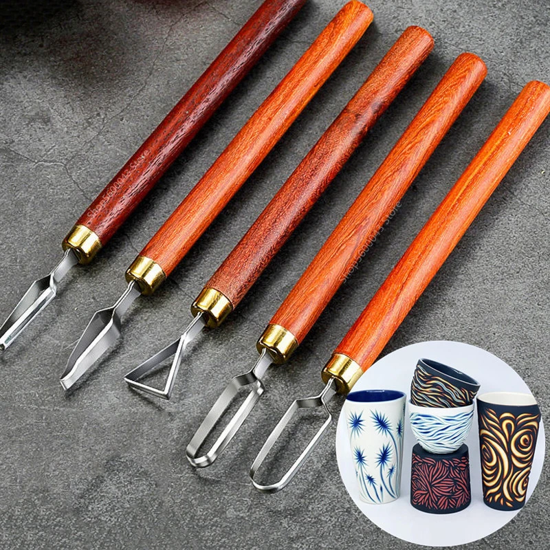 Pottery Tool Ring Carving Knife UVO Type Stainless Steel Carving Knife ...