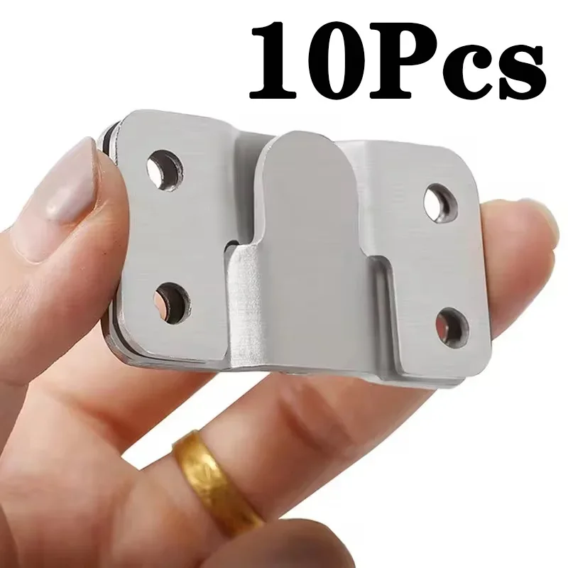 10pcs Stainless Steel Hanging Buckle Insert Picture Frame Mirror Frame ...