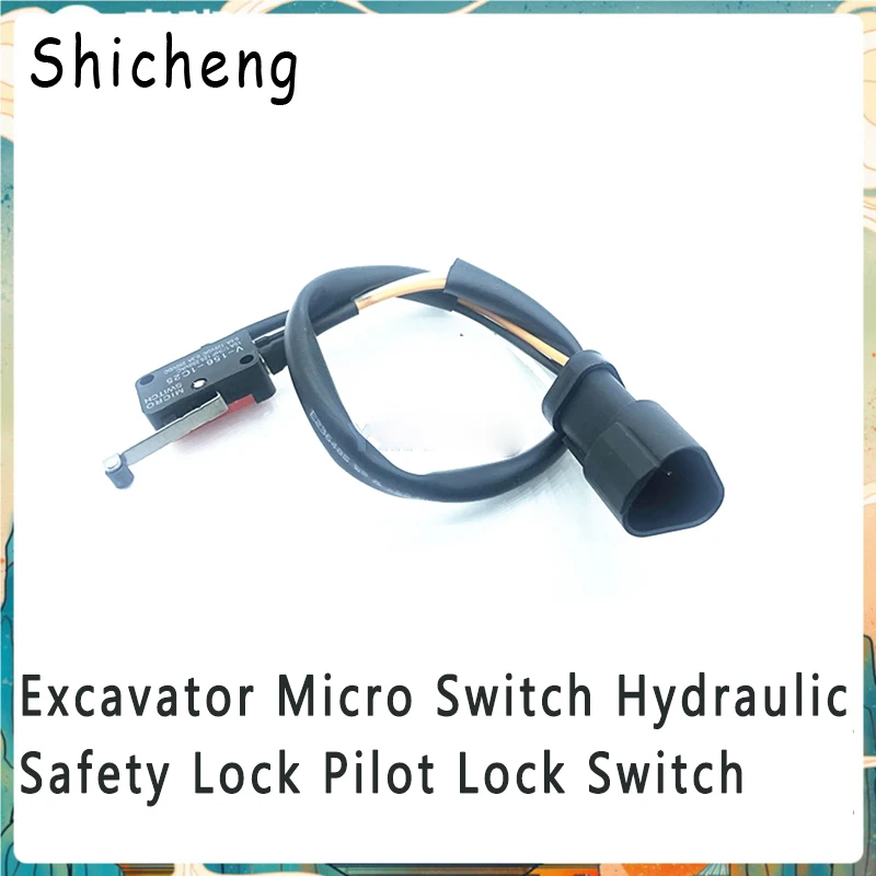 Escavadeira-hidr-ulica-Safety-Lock-Pilot-Lock-Escavadeira-Acess-rios ...