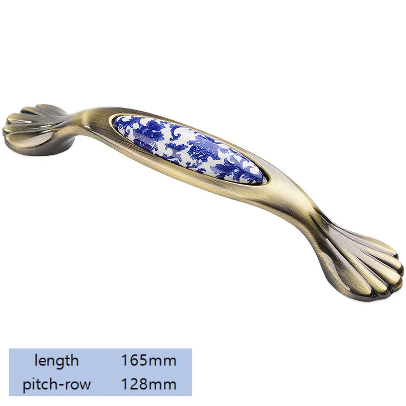 Blue and White Porcelain Ceramic Cabinet Handles - Grandisto.Com