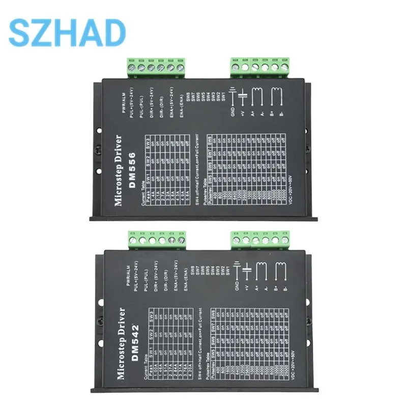 DM542 DM556 Digital Stepper Motor Driver 2 Phase 4.0A For 42 57 Stepper ...