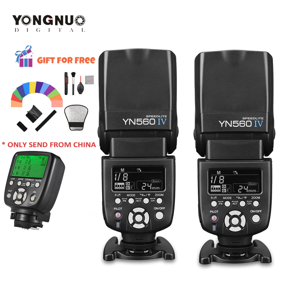 YONGNUO-Flash-inal-mbrico-YN560-IV-YN-560-IV-560IV-2-4G-Flash-Speedlite ...