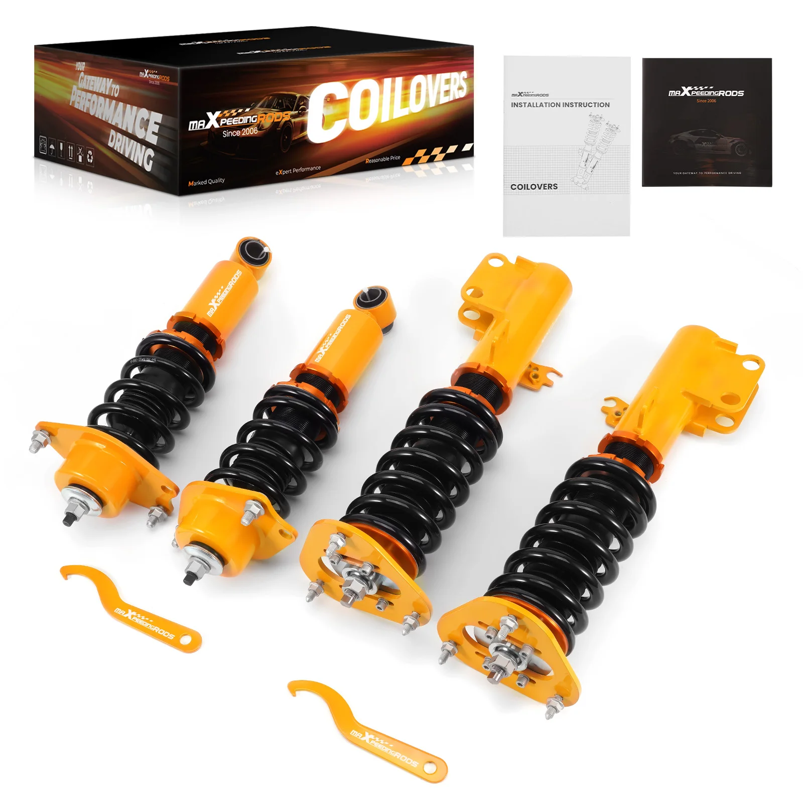 MaXpeedingrods Coilovers Suspension Lowering Kit for Toyota Corolla ...