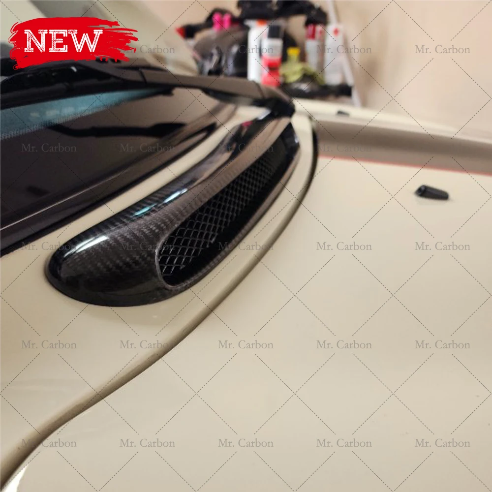 FOR CHALLENGER BIG WINDSHIELD VENT COWL SCOOP FOR MINI R53 CARBON FIBER ...