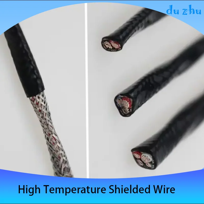 High Temperature Shielded Wire 1 2 3 4 5 6Core FEP Insulated 22 20 18 ...