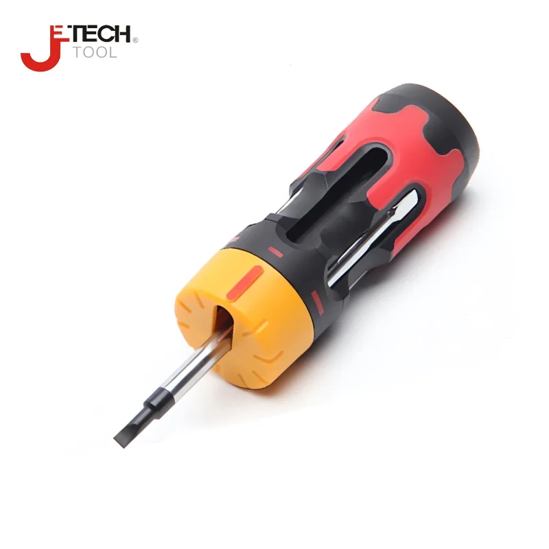 Jetech-Screwdriver-6-in-1-Stubby-Mut-bit-Ratchet-Pocket-Screwdriver ...