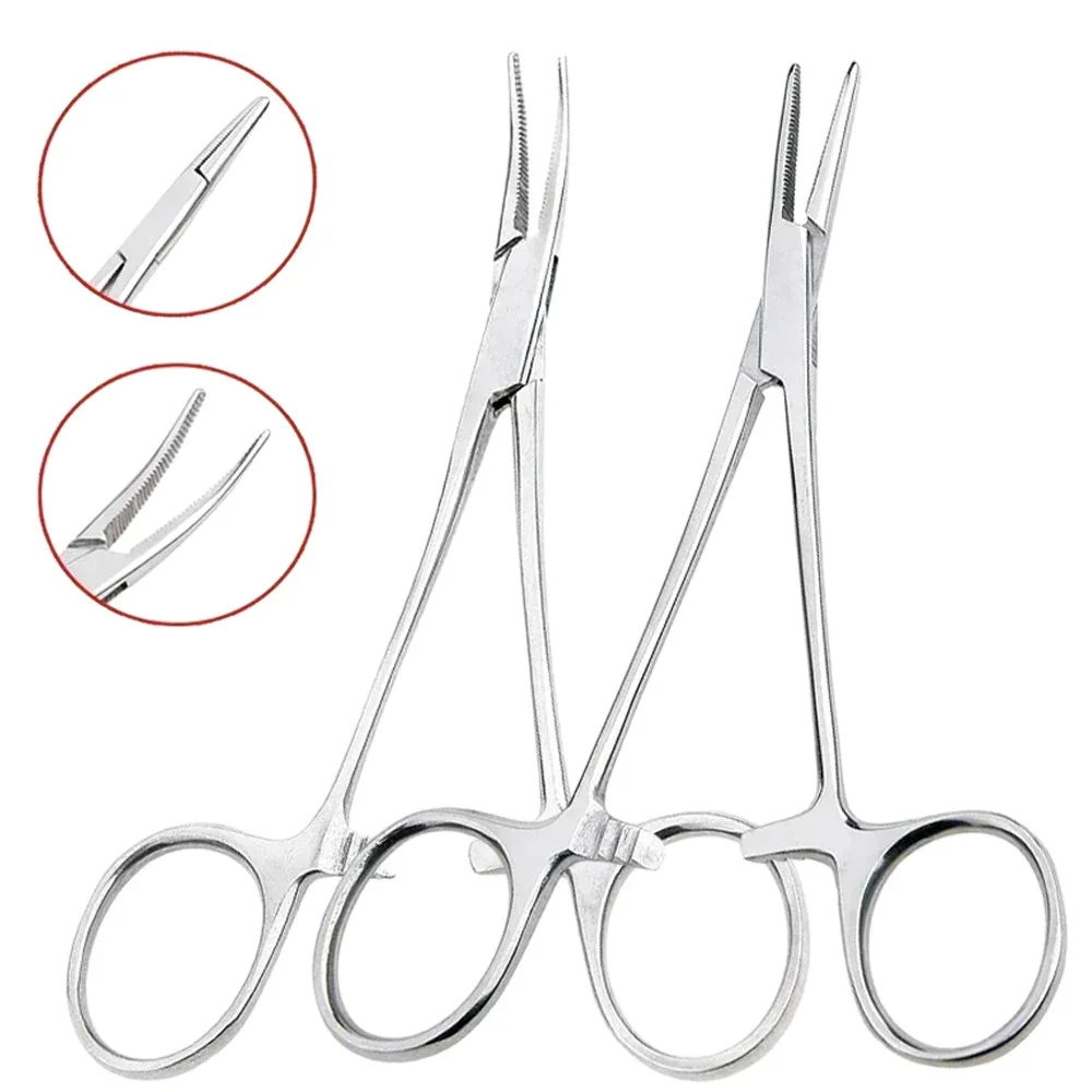 1pc Stainless Steel Hemostatic Forceps Surgical Forceps Tool Hemostat ...