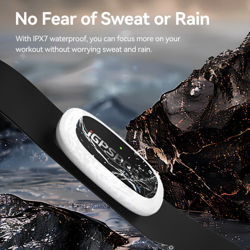 iGPSPORT HR50 New Smart Heart Rate HR50 for Chest Monitor Cycling ...