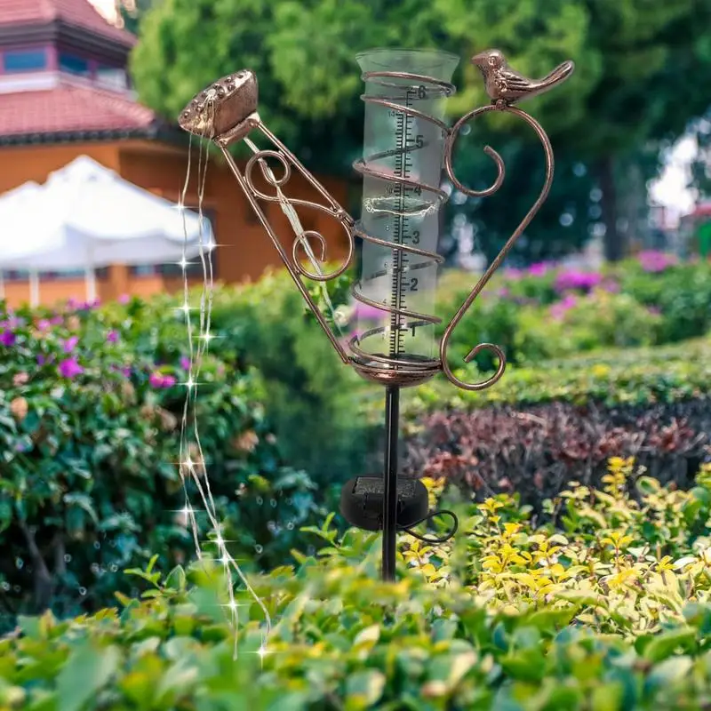 Solar Powered Rain Gauge