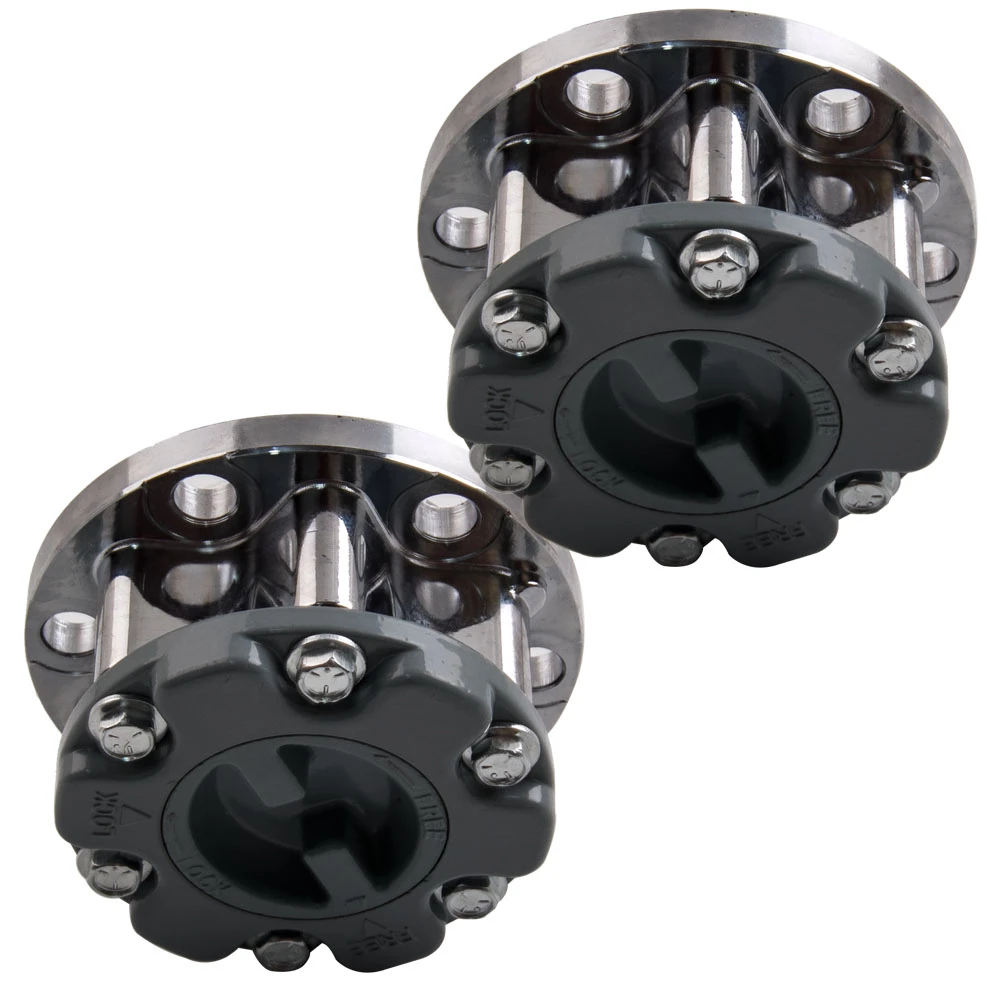 2pcs Free Wheel Bearing Hubs For Mitsubishi Pajero Triton L200 Md886389 ...
