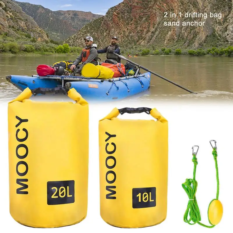10-20L-Tow-Rope-Sand-Sack-2-in-1-Sand-Anchor-Waterproof-Dry-Bag-Dock ...