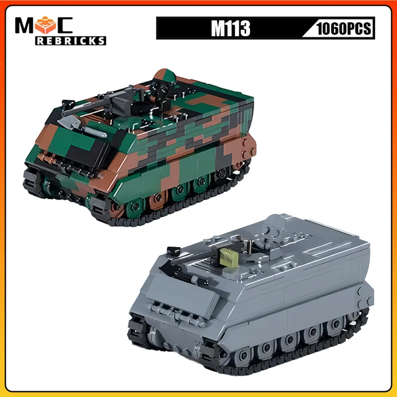 Military-Army-M113-Tank-Fully-Tracked-Personnel-Transport-Panzer ...