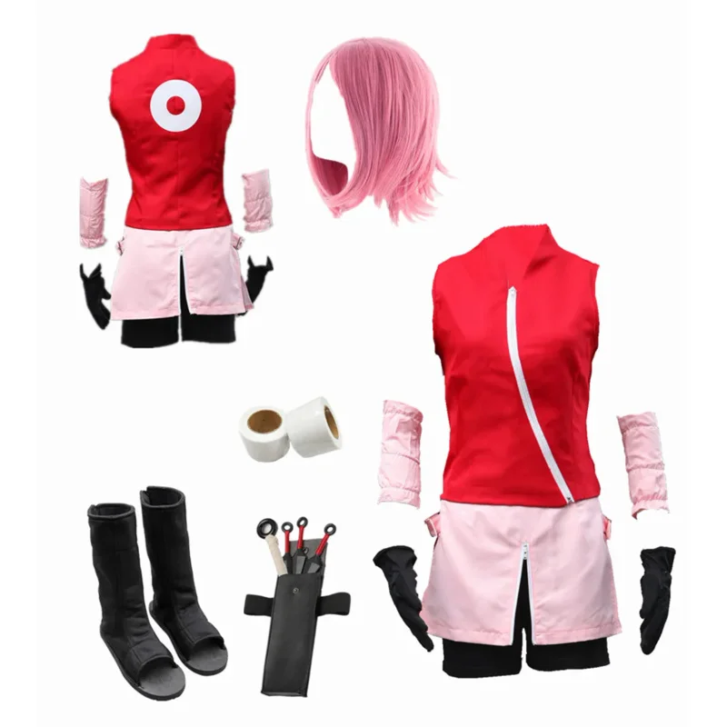 Anime-cosplay-Shippuden-Haruno-Sakura-Cosplay-comic-cosplay-Costume ...