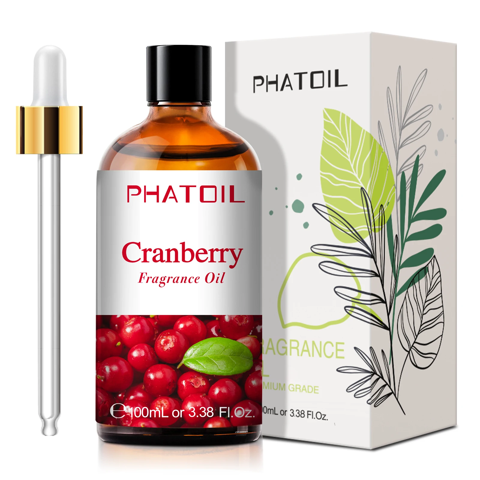 Phatoil Cranberry Fragrance Oil 100ml Essential Oil For Candle Soap ...