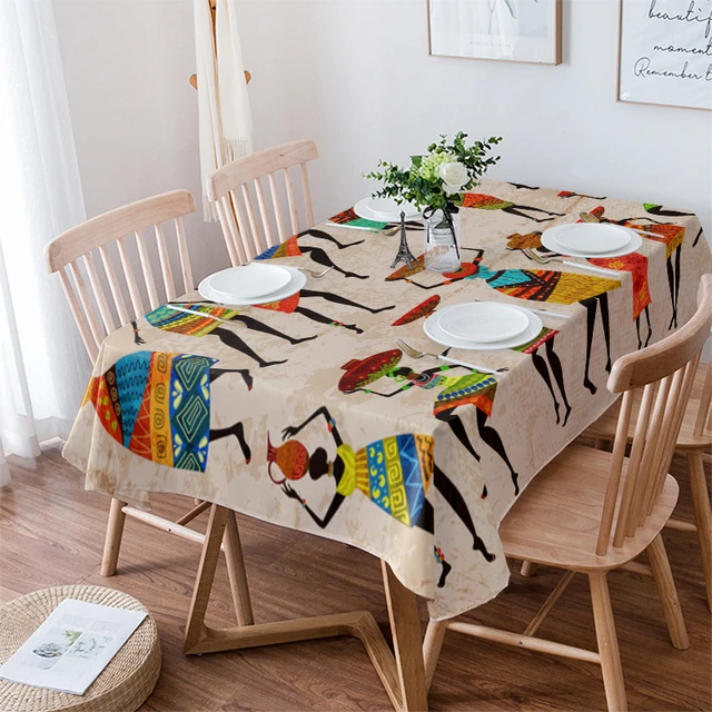 African Decorating Ideas For Dining Table