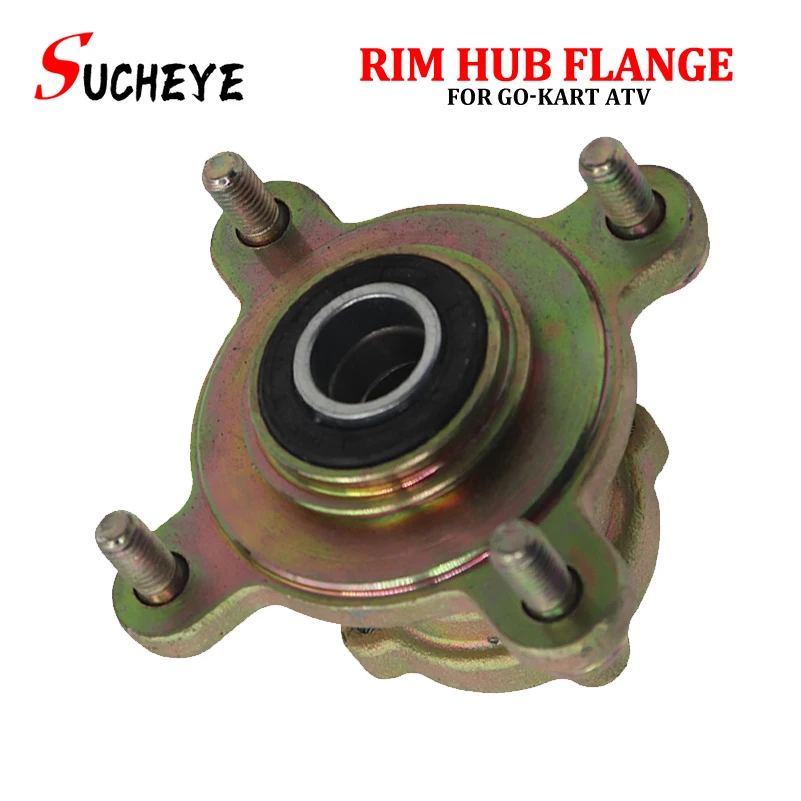 Front 15MM 4*M8 Stud Brake Wheel Hub Fit For 50cc 110cc ATV 6 7 8 Inch ...