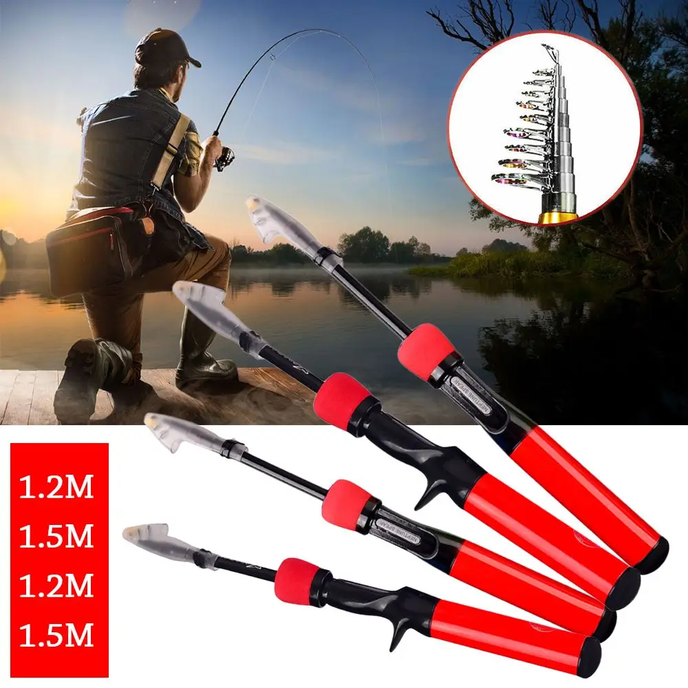 Mini Ultralight Adjustable Fishing Tackle Carp Feeder Stream Hand Pole ...