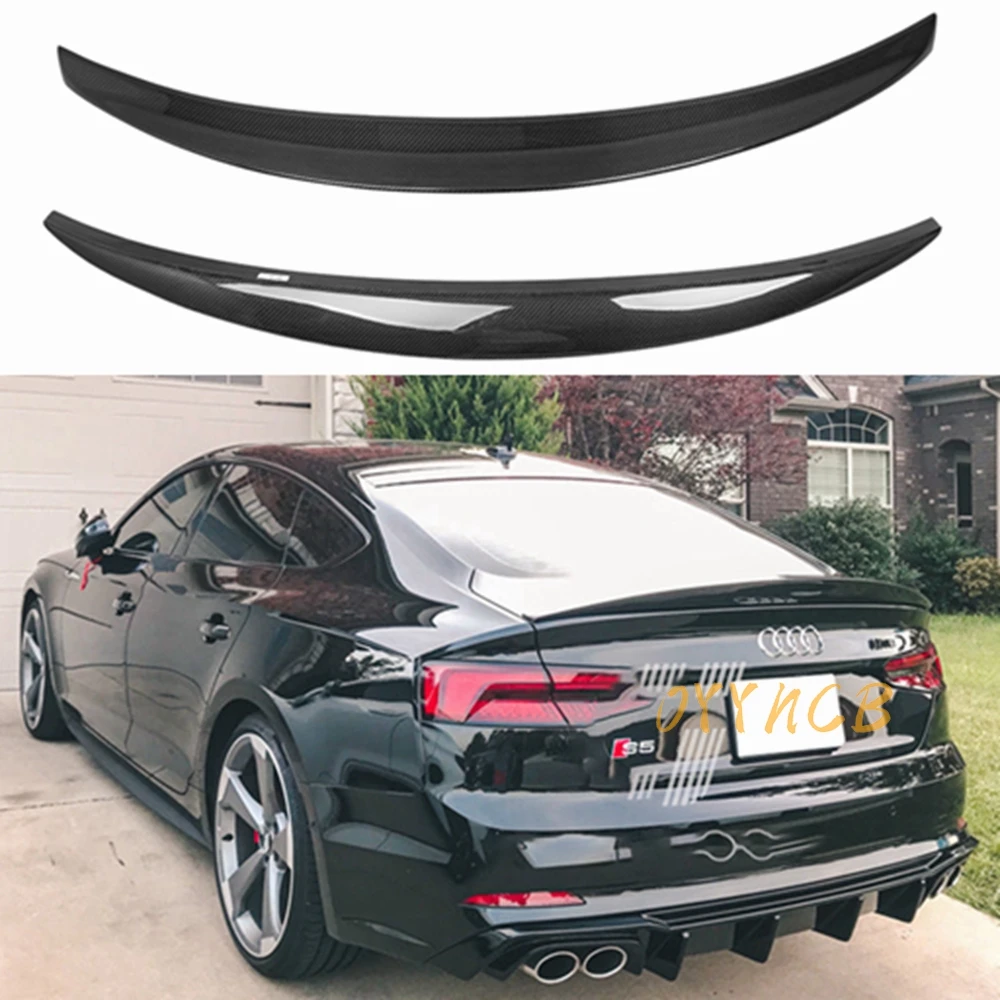 FOR-AUDI-A5-S5-RS5-B9-4Door-Sportback-HK-Style-Carbon-fiber-Rear ...