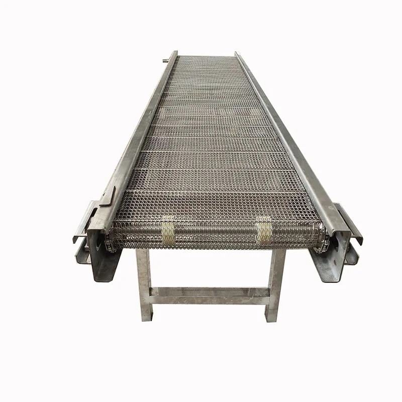 Stainless-Steel-Mesh-Belt-Conveyer-Cooling-Line-Assembly-Line-Cleaning ...