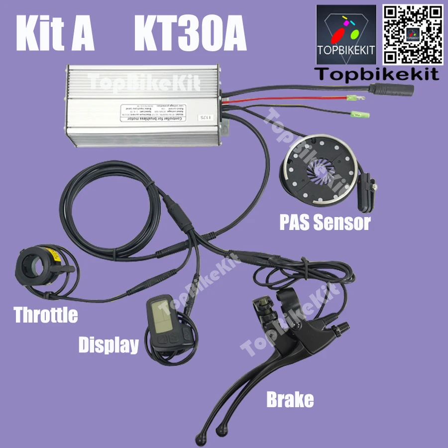 Ebike-KT-30A-Controller-36V-500W-48V-500W-Controller-Kit-KT-LCD11 ...