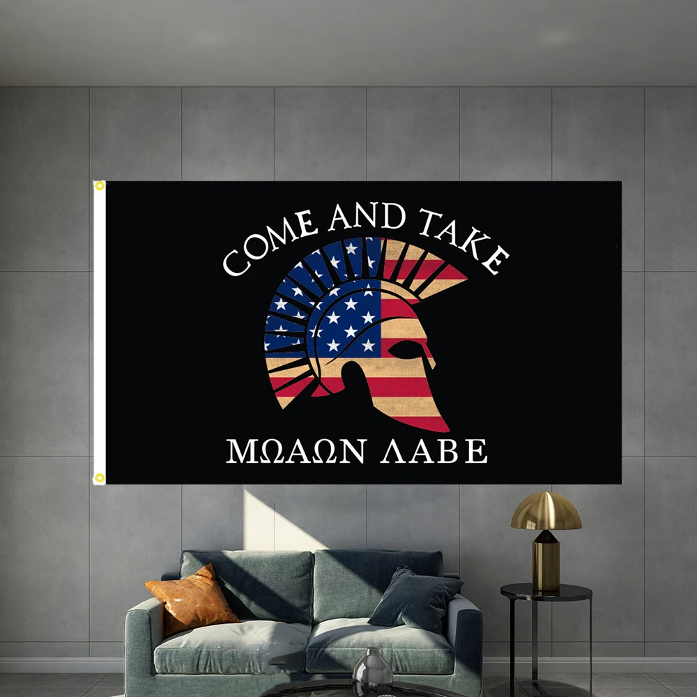 Molon Labe American Flag