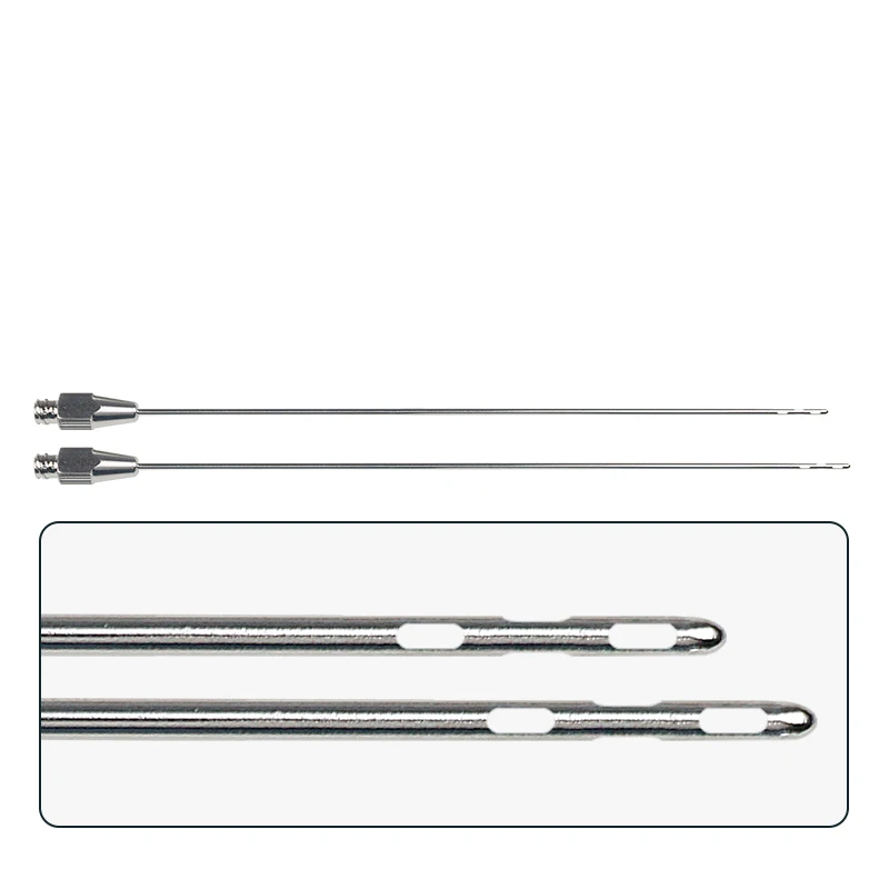 Autoclavable Liposuction Cannula 6 Holes Stainless Steel Luer Lock ...
