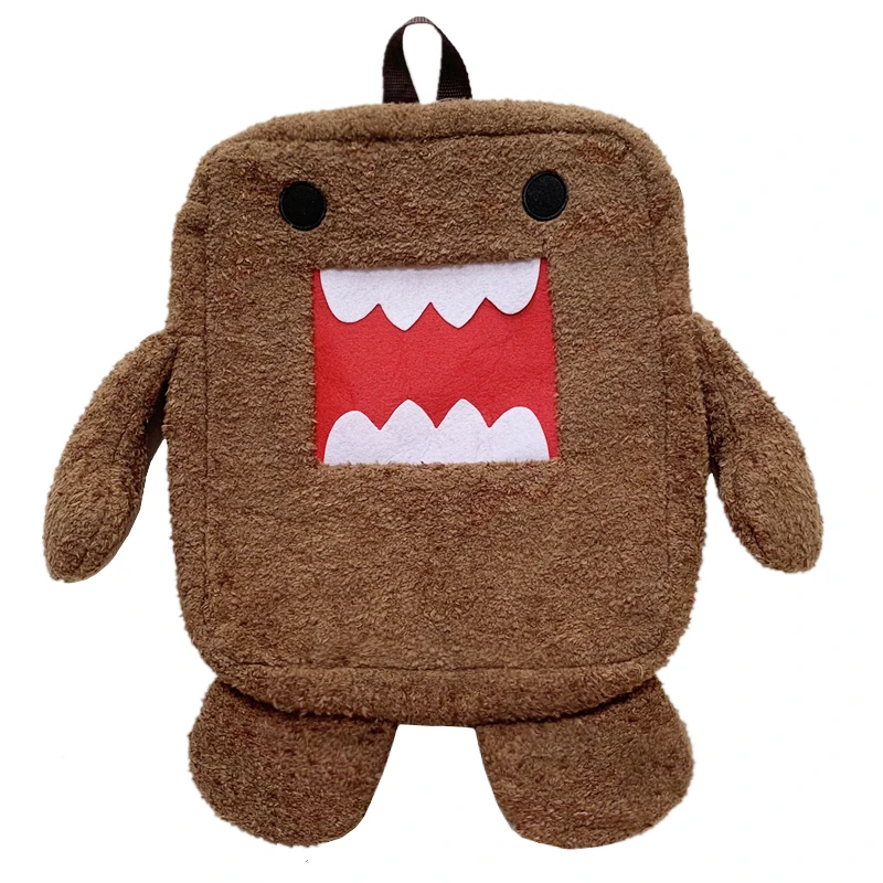 Domo-Kun-Plush-Backpack-for-Kids-Women-Men-Kawaii-Cute-Bags-Cartoon ...