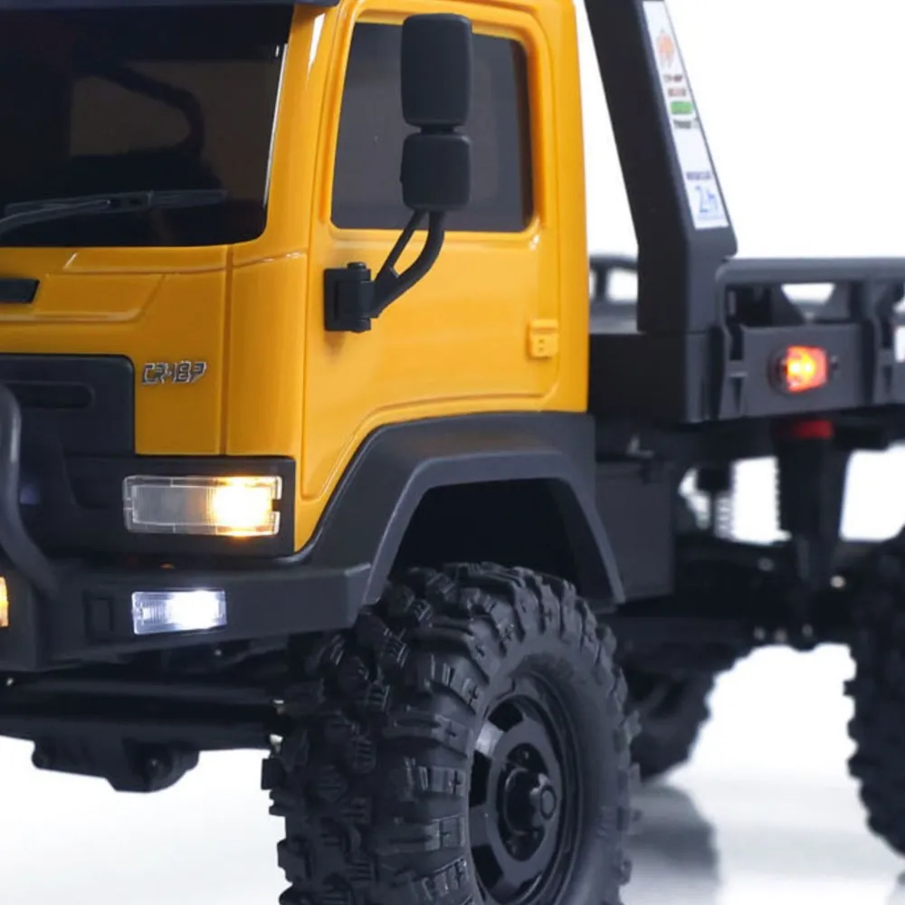 RTR 1:18 RC Crawler 6x6 Flatbed Truck Rock Car Hobby Plus CR18P Remote ...