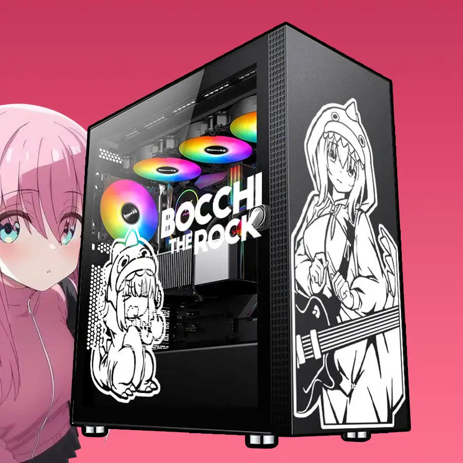 BOCCHI-THE-ROCK-Anime-Stickers-for-PC-Case-Cartoon-Deocr-Decals-for-DIY ...