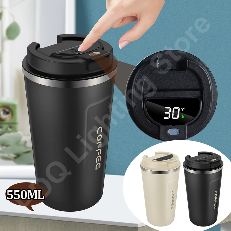 Stainless-Steel-Smart-Coffee-Tumbler-Thermos-Cup-with-Intelligent ...