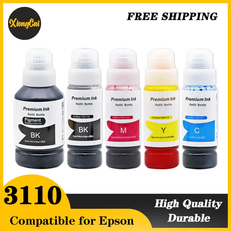 Refill-Dye-Ink-For-Epson-EcoTank-L6170-L6160-L6190-L4150-L4160-L3150 ...