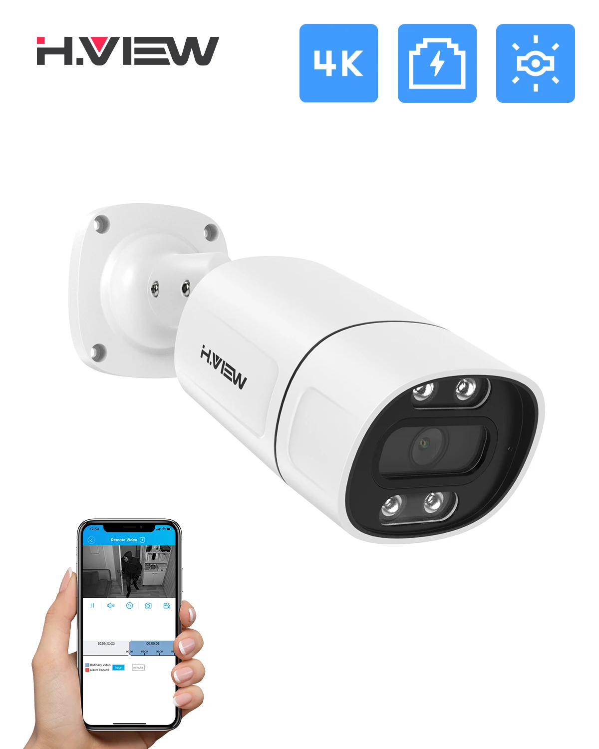 H-View-5mp-8mp-4K-Ip-Camera-Poe-Ai-Gezichtsdetectie-Cctv ...