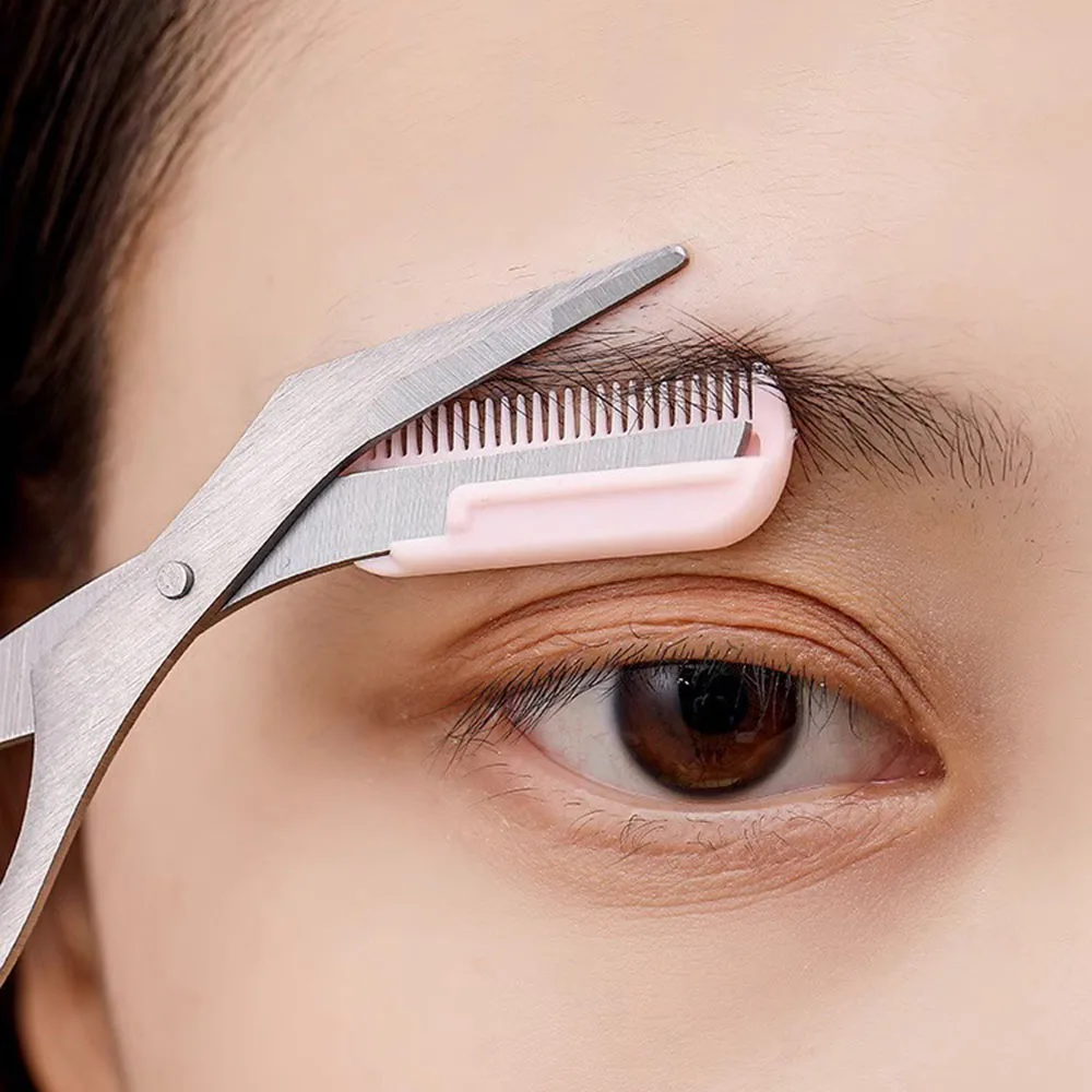 Eyebrow-Scissors-With-Comb-Washable-Eyebrow-Epilator-For-Women ...
