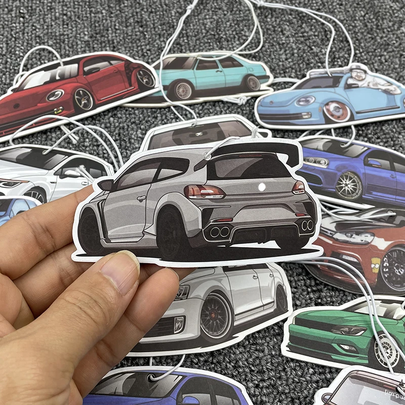 JDM GOLF 6 7 8 자동차 모델 시리즈 자동차 공기 청정기 행잉 자동차 후면보기 솔리드 페이퍼 폭스 바겐 워크 폭스 바겐 ...