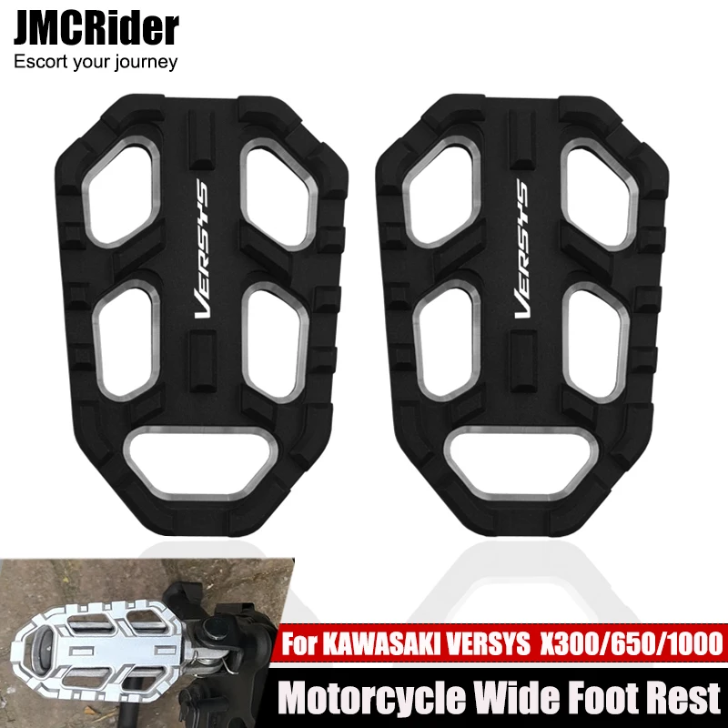 Versys650 Motorcycle Foot Peg Pedal Footrest Extension Footpeg Enlarger ...