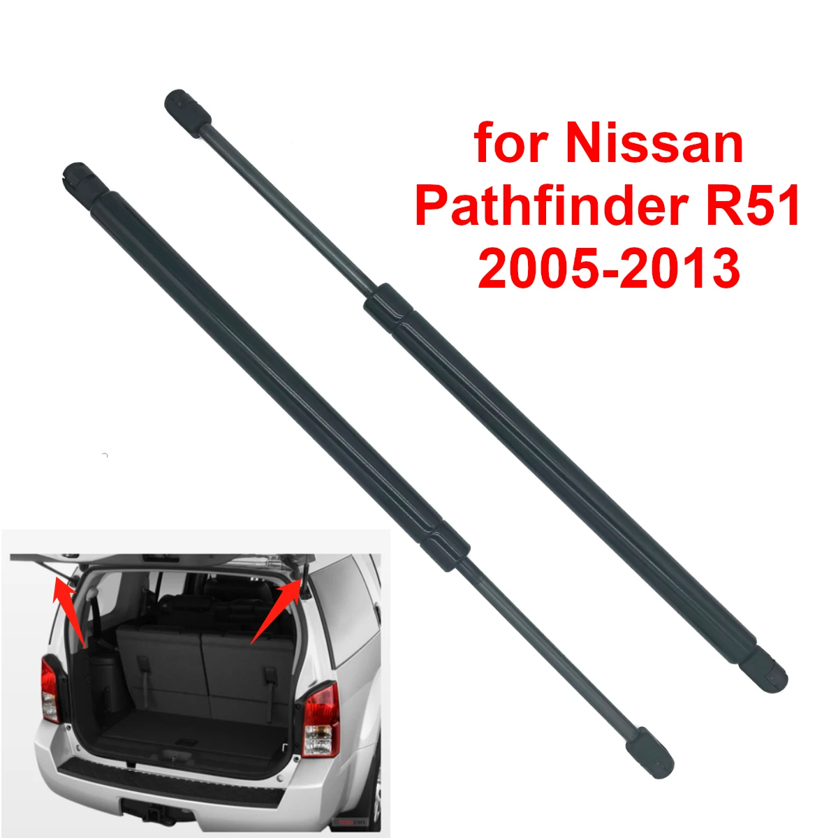 Car-Rear-Trunk-Tailgate-Boot-Gas-Struts-Damper-Lift-Support-Shock-Bar ...