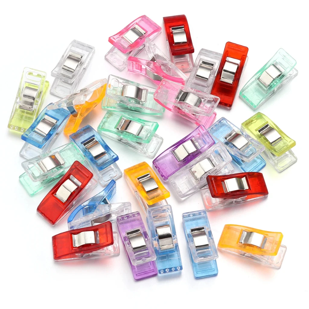 20-50Pcs-Plastic-Sewing-Clips-DIY-Crafting-Crocheting-Knitting-Clothing ...