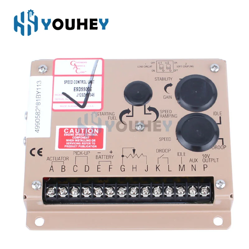Original-GAC-ESD5500E-Electronic-Engine-Speed-Controller-Governor-DC-12V-24V-Generator-Control ...