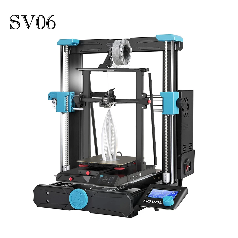 SOVOL 3D Printer SV06 With 32 Bits Silent Motherboard All Metal Hotend ...