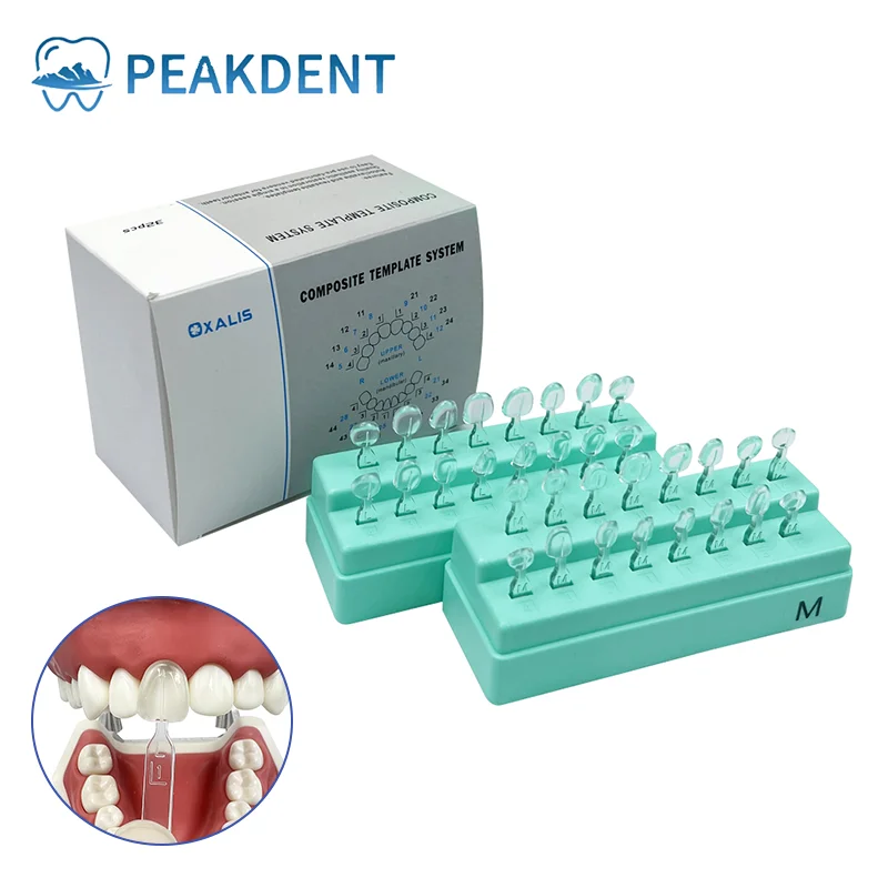 Dental-Veneer-Mould-Kit-Composite-Resin-Mold-Light-Cure-Autoclave-Teeth ...
