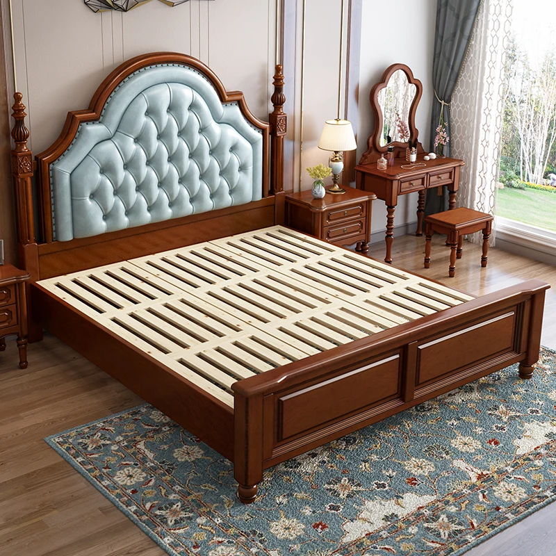 Double Bed Designs In Wood With Storage