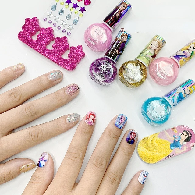 Disney Princess Nail Designs
