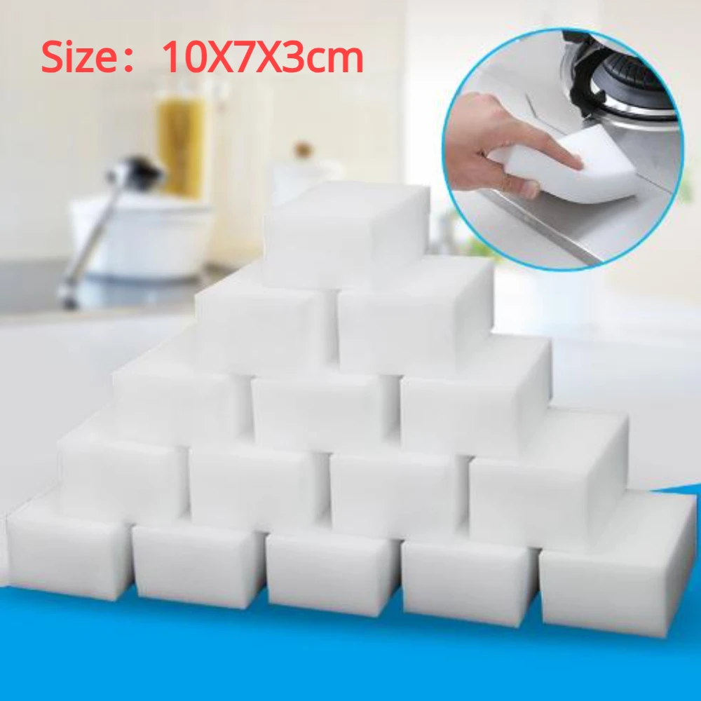50pcs-lot-Sponge-White-Magic-Sponge-Eraser-Cleaner-Cleaning-Sponge-for ...