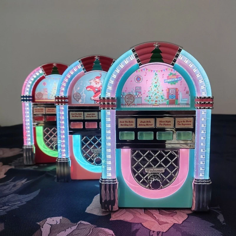 Vintage Quad Jukebox Music Box Birthday Christmas Gifts Kids ...