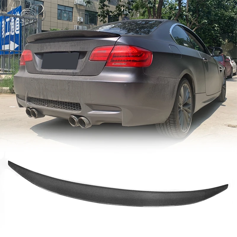 Real Carbon Fiber Rear Trunk Lid Spoiler Wing For Bmw 3 Series E92 ...