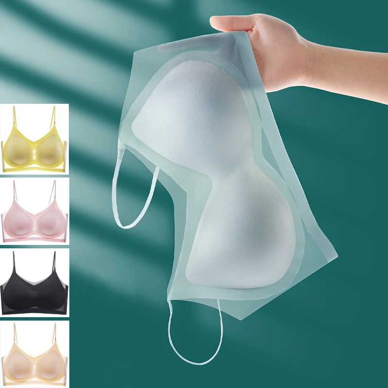 Sling-Invisible-Women-Bra-Padded-Wireless-Beautiful-Back-Vest-Bra-Ultra ...