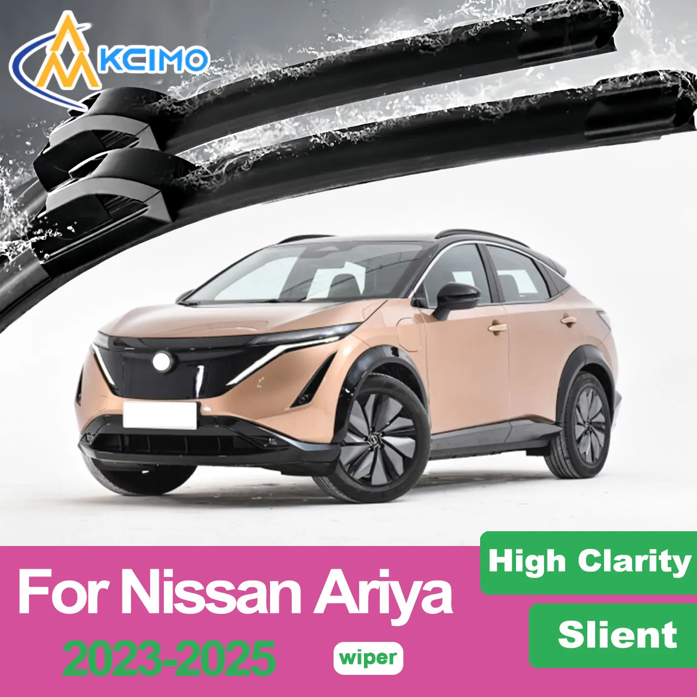 Premium Silent Beam Wiper Blade For Nissan Ariya 2023-2025 OEM-Level ...