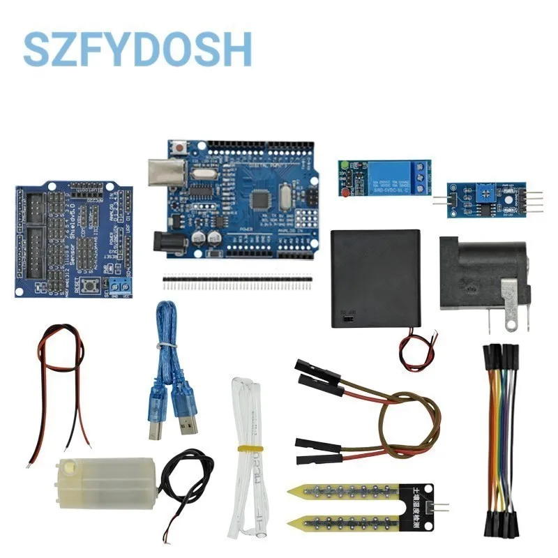 Automatic-Watering-Pump-Automatic-Irrigation-Module-DIY-Kit-Soil ...